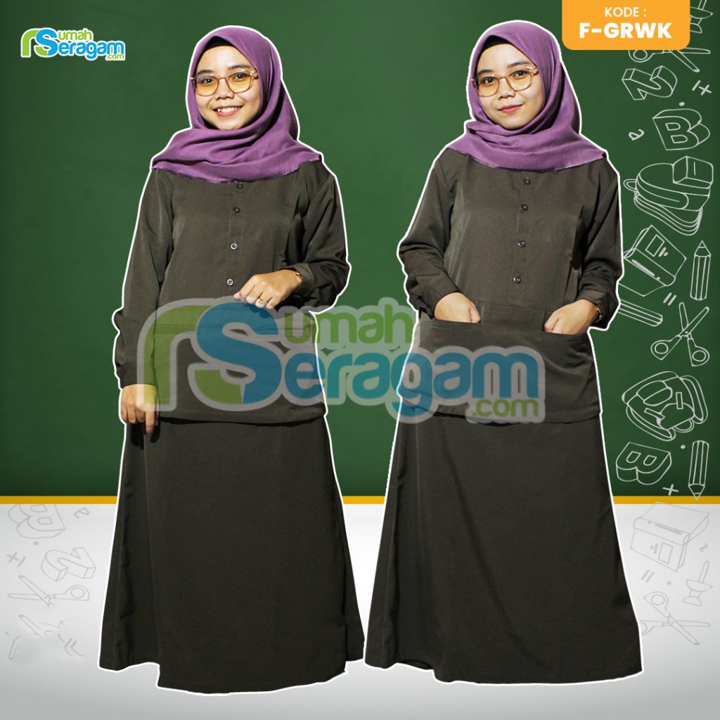 Seragam Formal Guru (F-GRWK) – Rumah Seragam – Solusi Seragam Anak ...