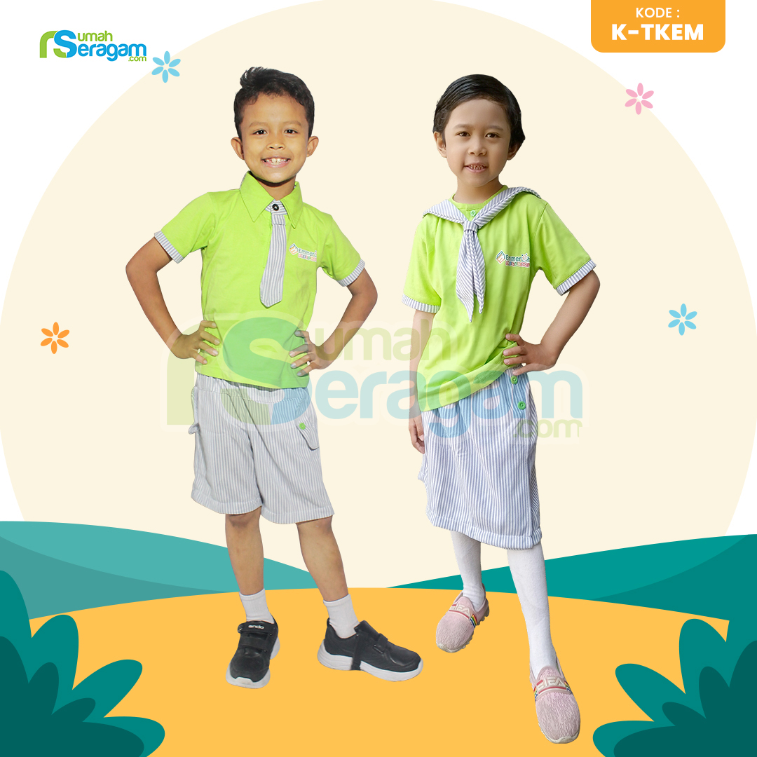 Seragam Korea TK (K-TKEM) – Rumah Seragam – Solusi Seragam Anak Berkualitas
