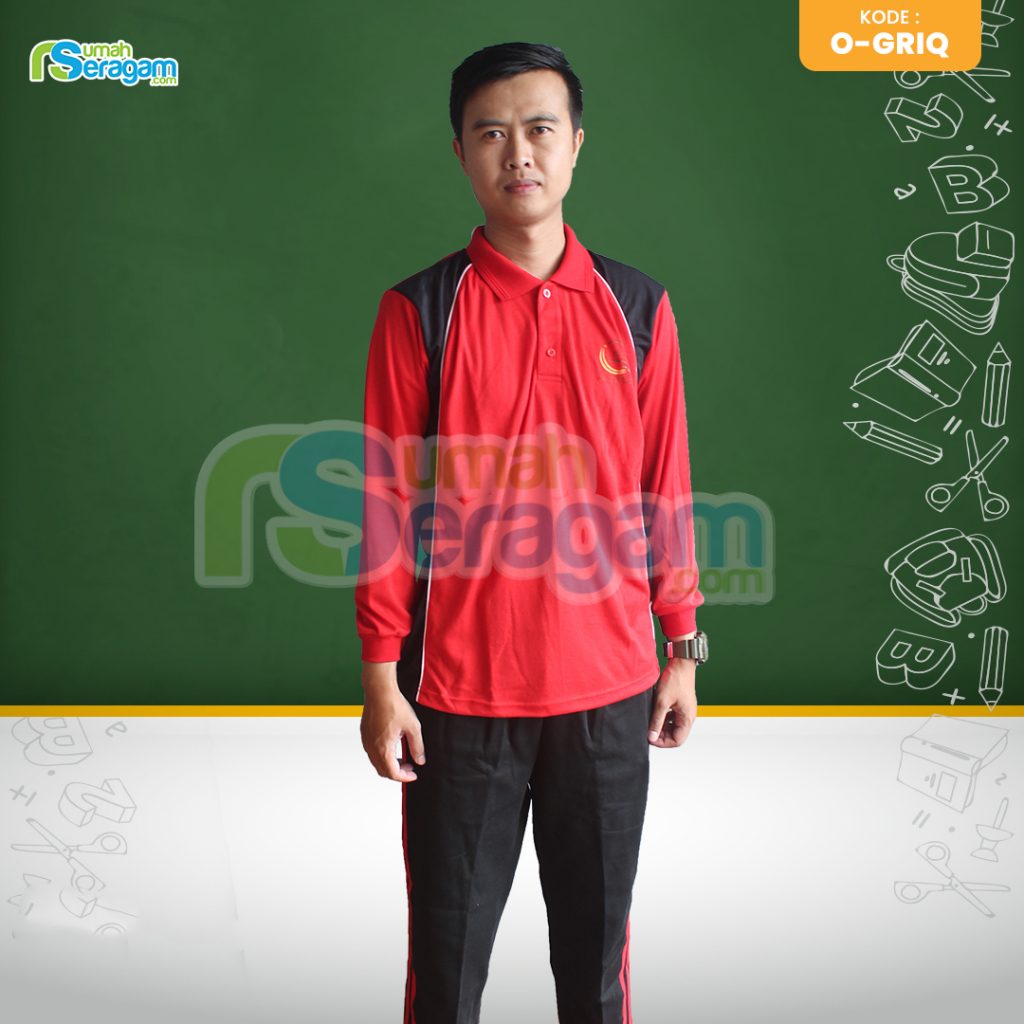 Seragam Olahraga Guru (O-GRIQ) – Rumah Seragam – Solusi Seragam Anak ...